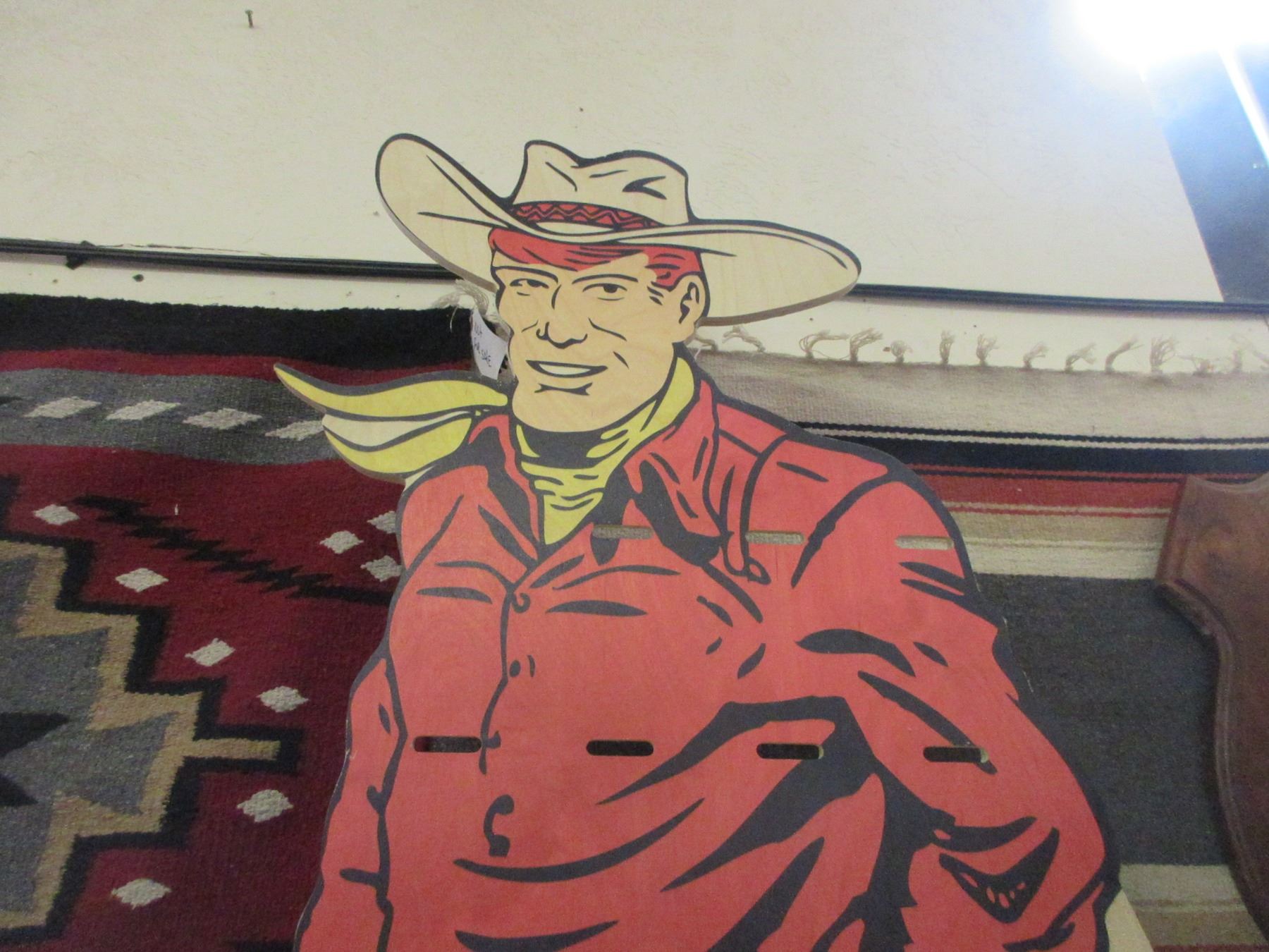 Daisy Red Ryder Carbine Store Display- Plywood- 68" X 34"