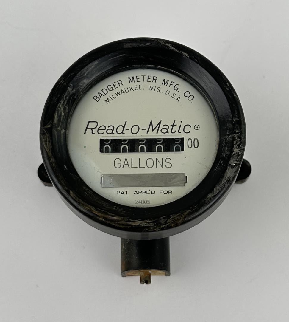 Badger Meter Read-O-Matic Gallon Register
