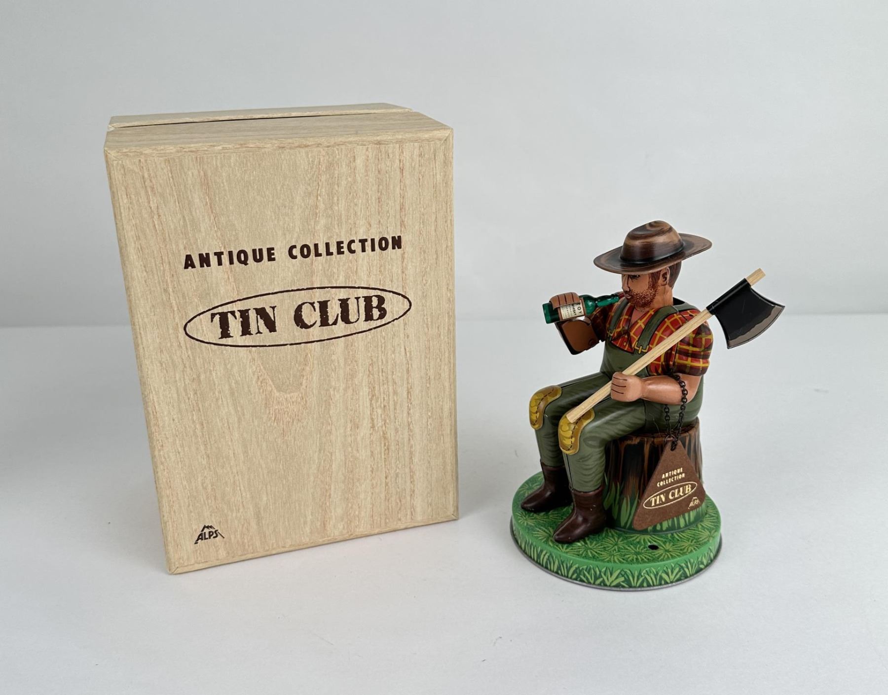 Alps Tin Club Antique Collection Tin Toy