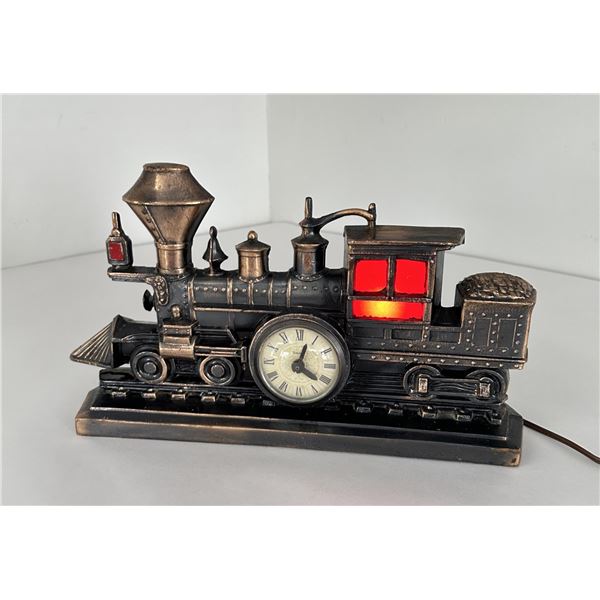 Sessions United Locomotive Train Engine Clock