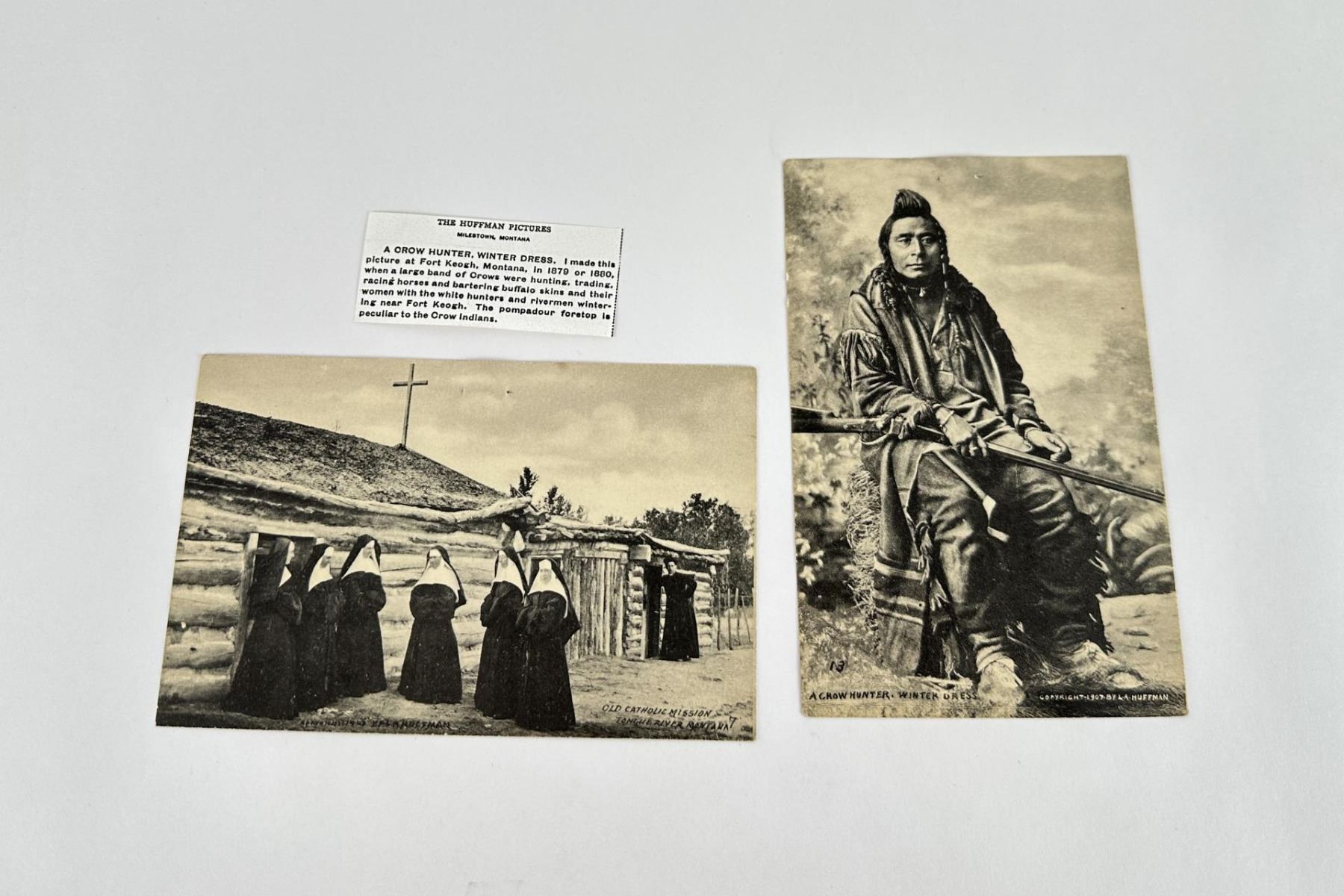 LA Huffman Montana Postcards