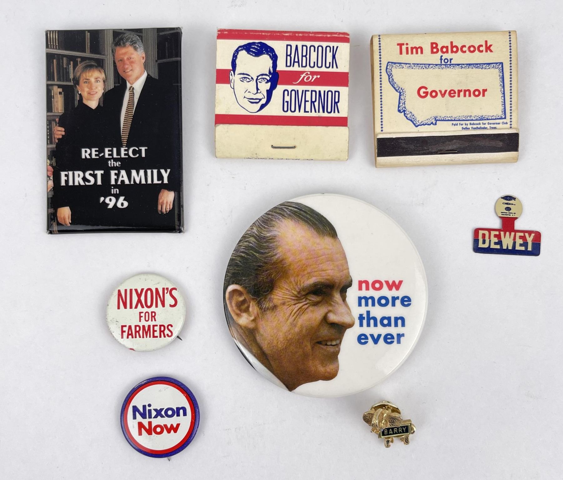 Collection of Political Buttons