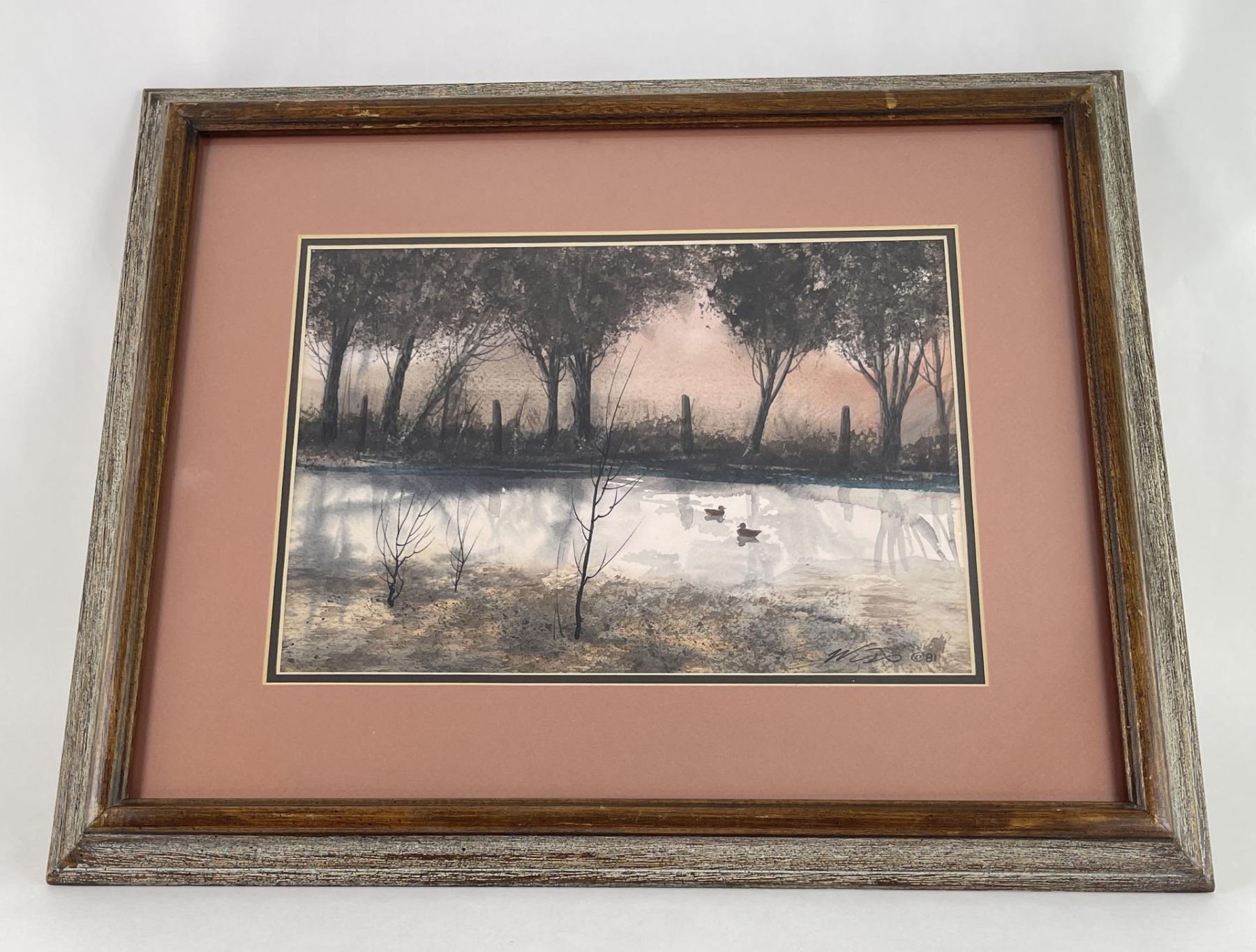 George Wise Pocatello Idaho Watercolor Painting