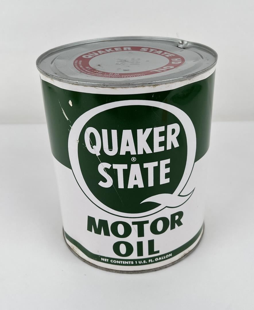 Quaker State Motor Oil Can