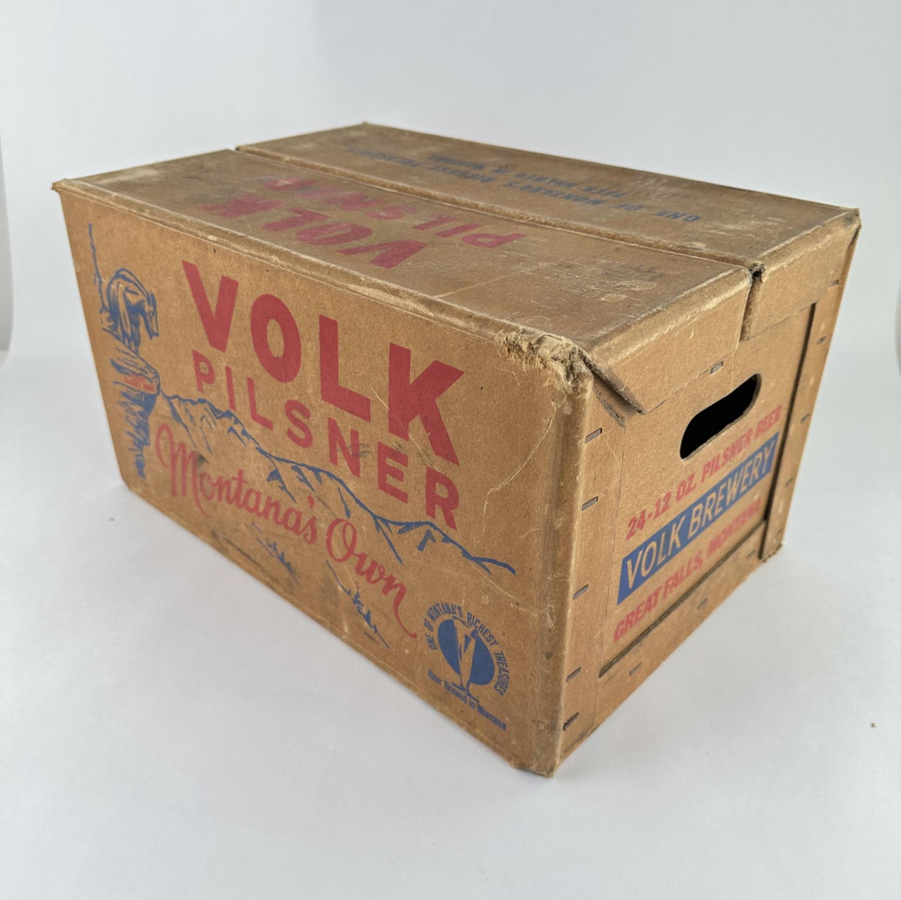 Volk Brewery Great Falls Montana Beer Box