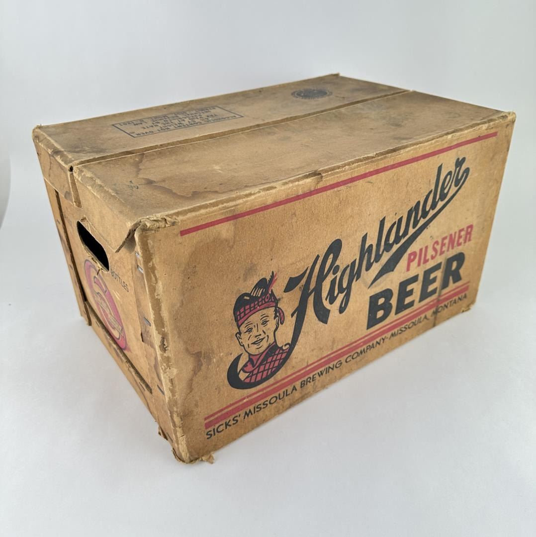 Highlander Pilsner Beer Box Missoula Montana