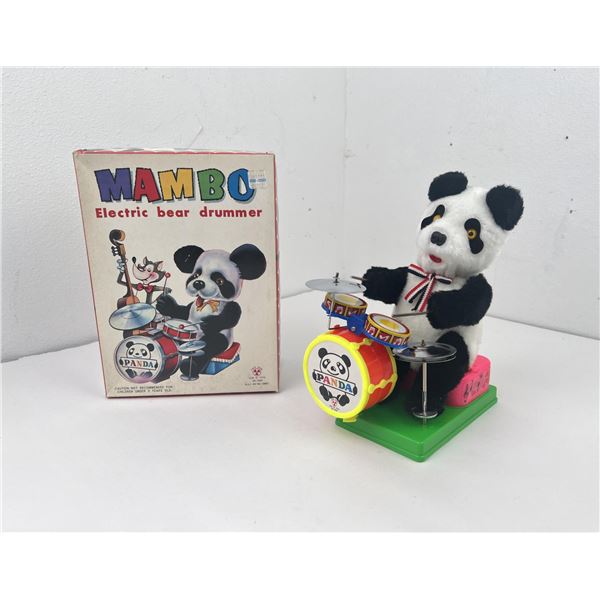 Mambo Electric Panda Bear Drummer Toy