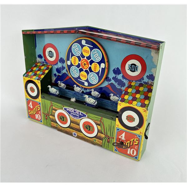 Wyandotte Mechanical Model Shooting Gallery Toy