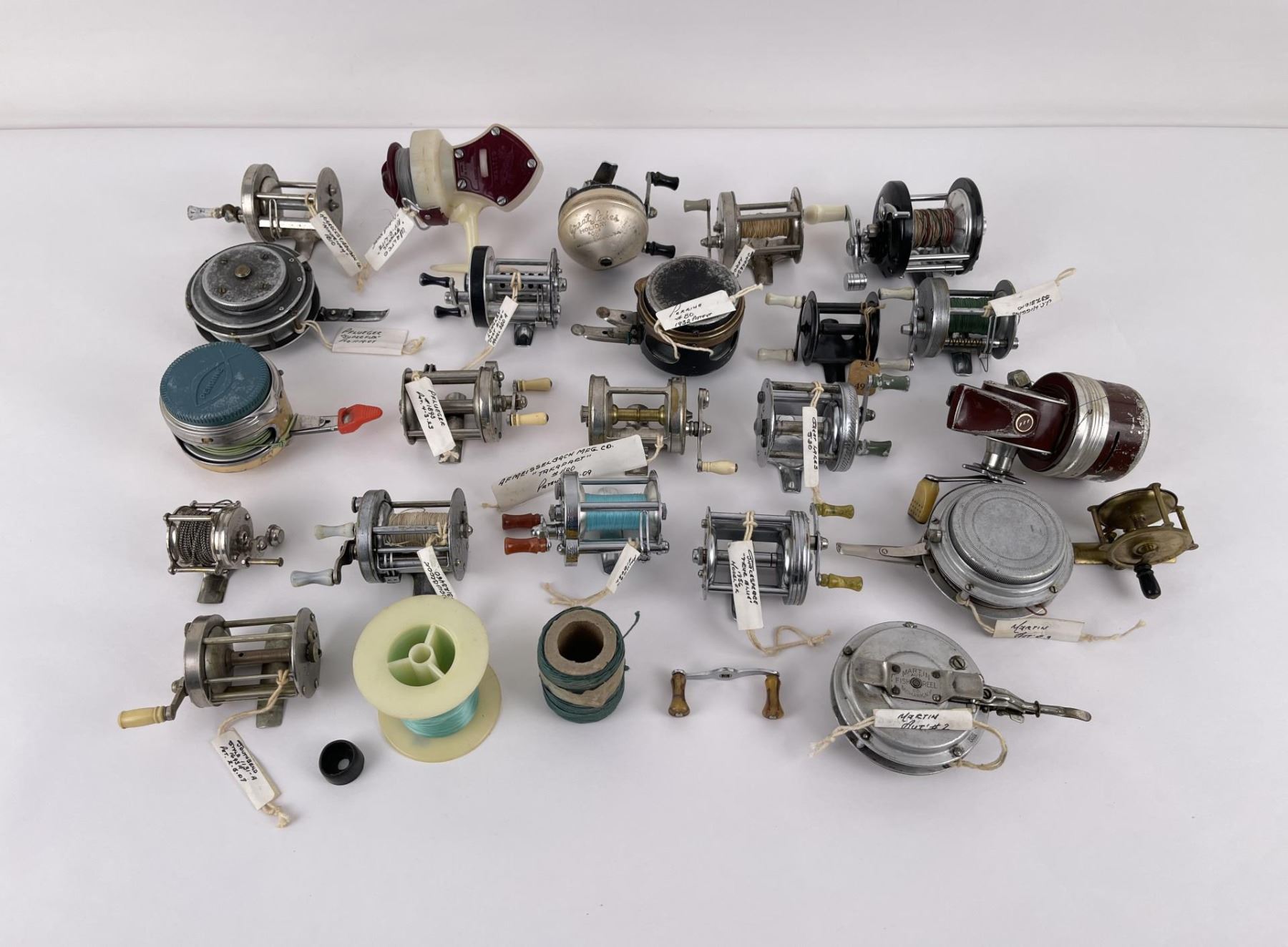 Large Collection of Fishing Reels