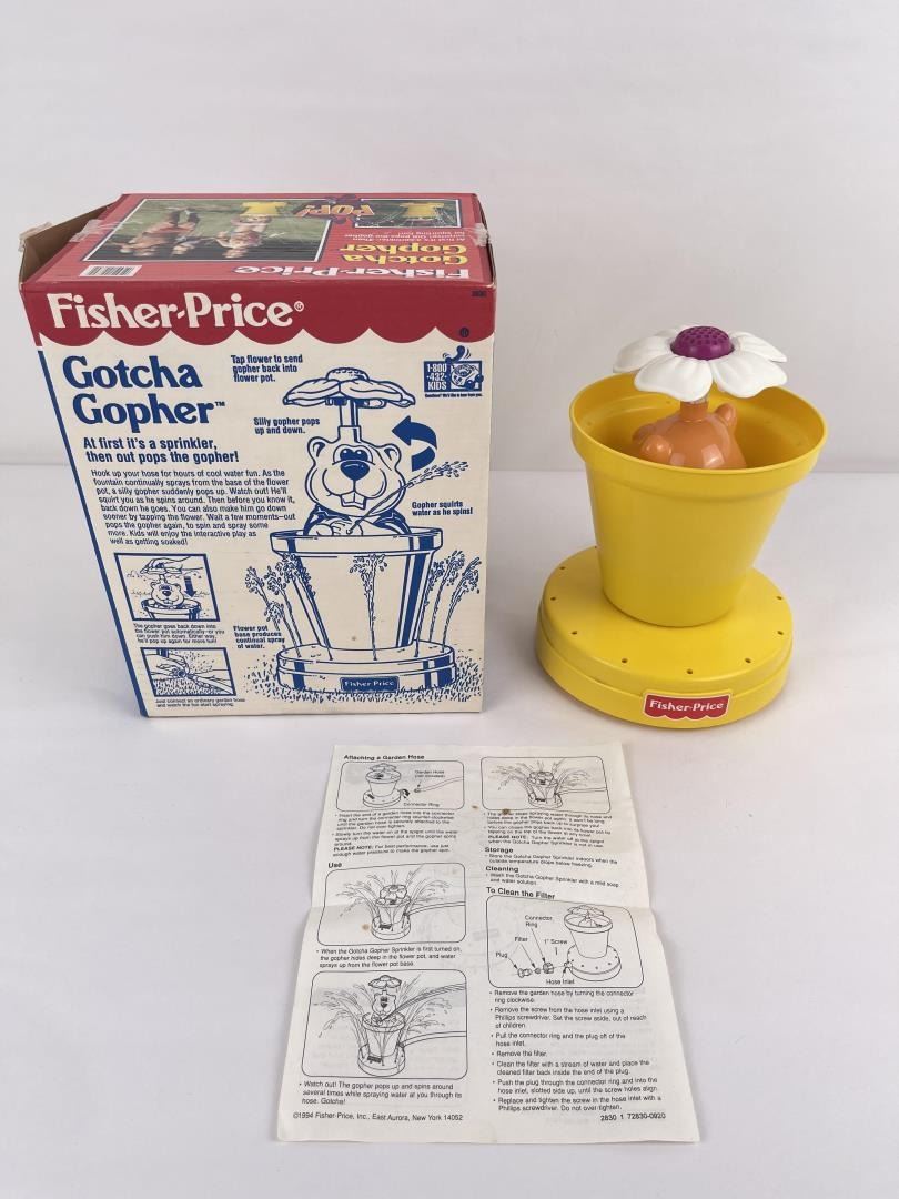 Fisher Price Gotcha Gopher Pop Up Sprinkler