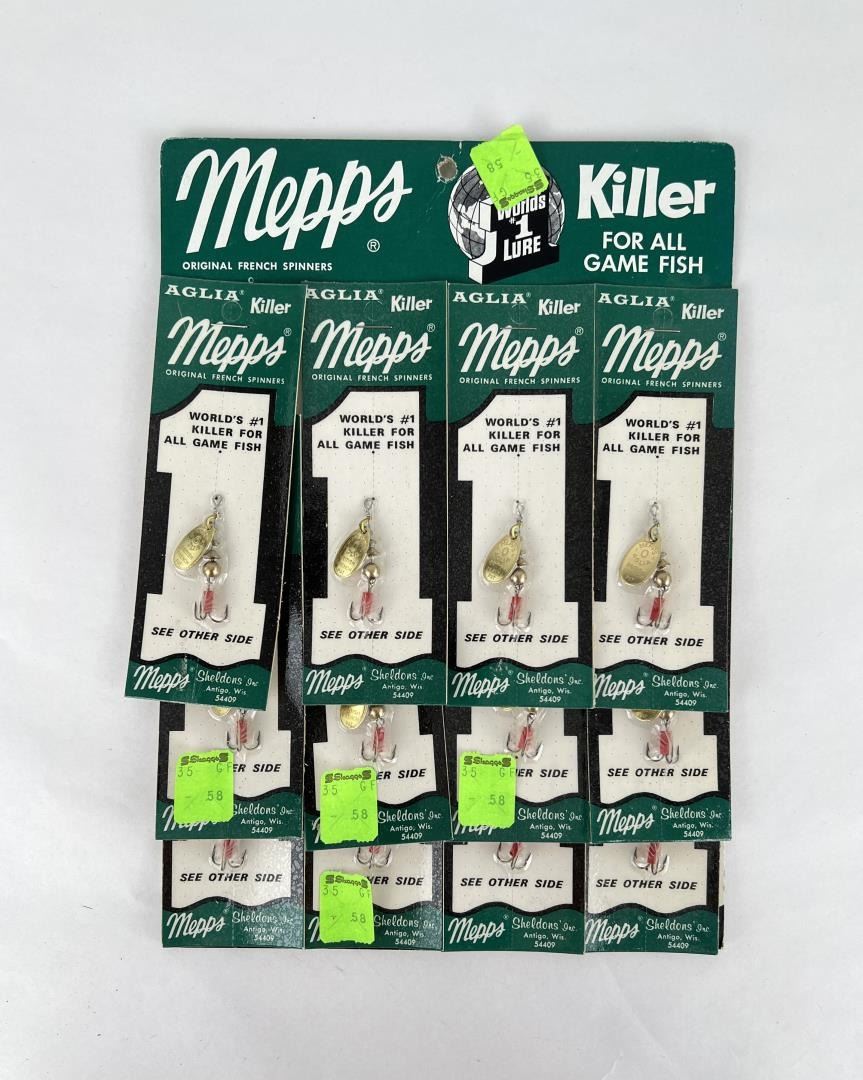 Mepps Killer Fishing Lure Display