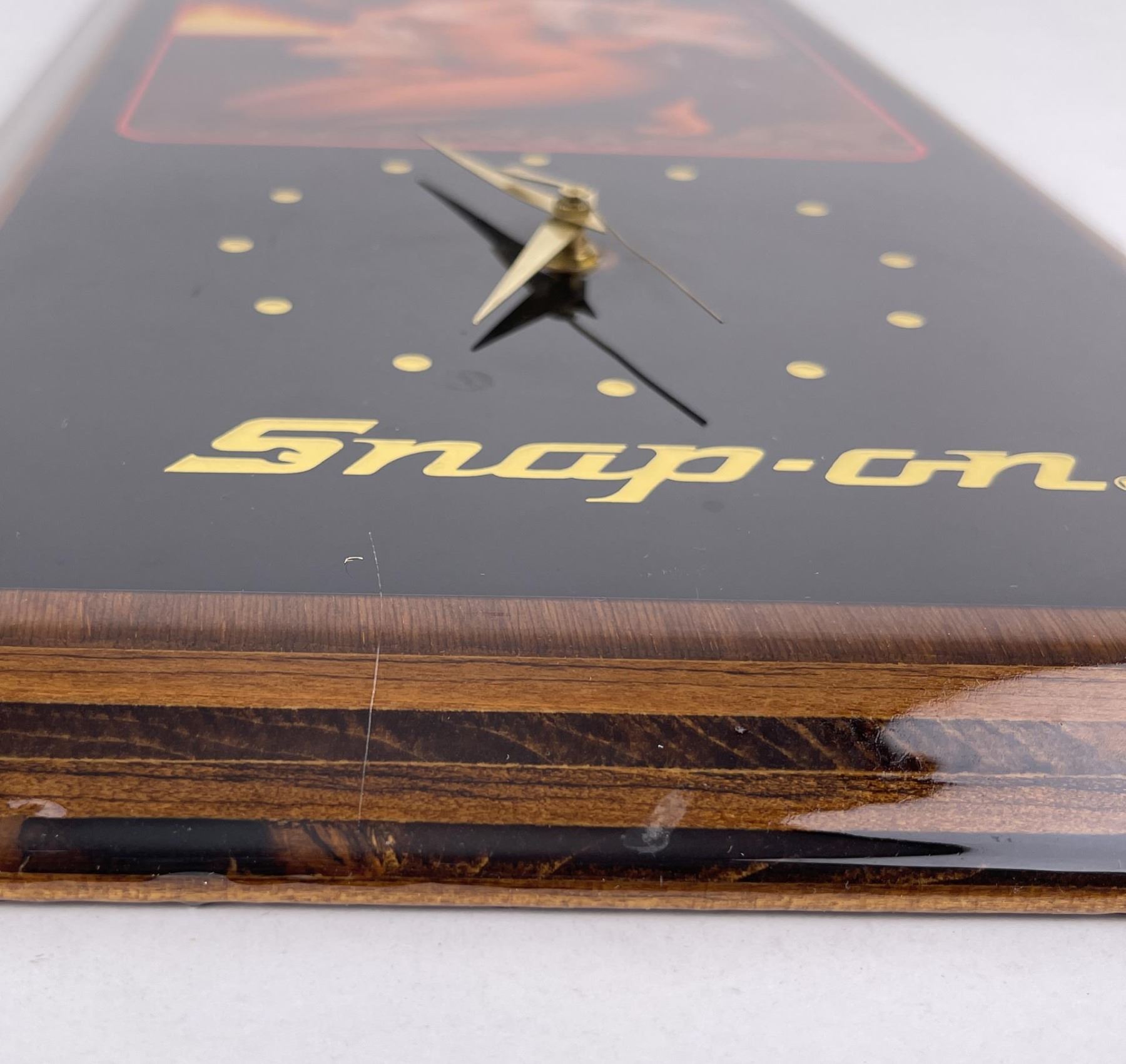 Vintage Snap On Pinup Lingerie Clock