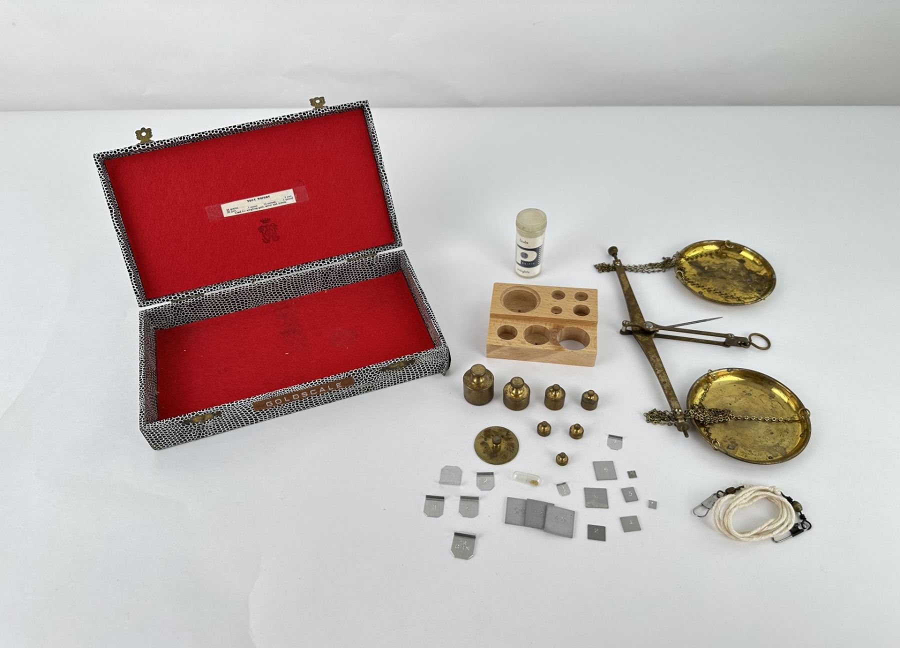 Antique Gold Mining Assay Scale