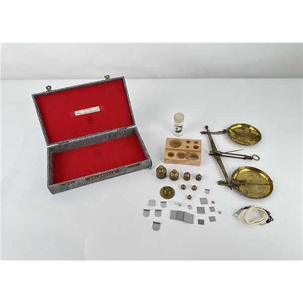 Antique Gold Mining Assay Scale