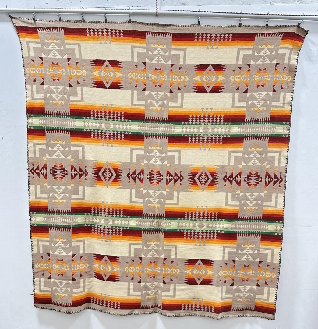 Antique Pendleton Chief Joseph Pattern Blanket