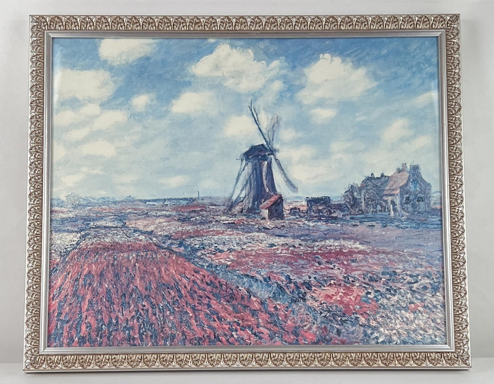 Claude Monet Windmill Print