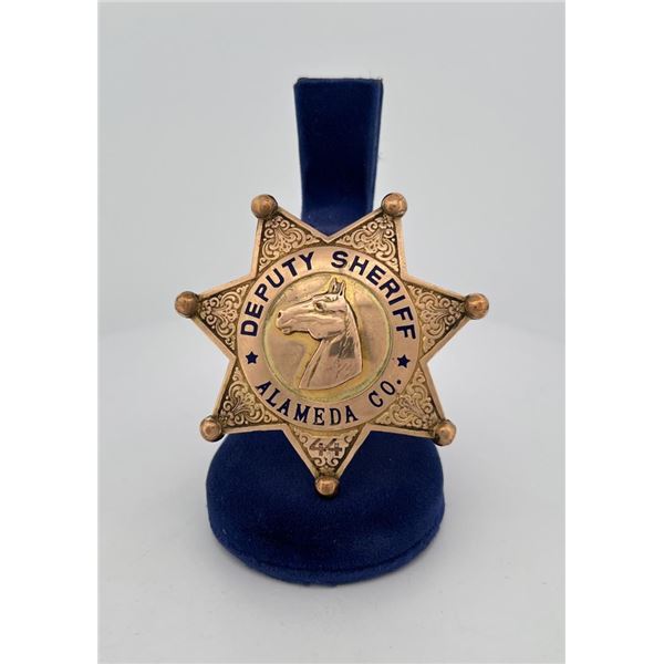 Deputy Sheriff Alameda County California Badge