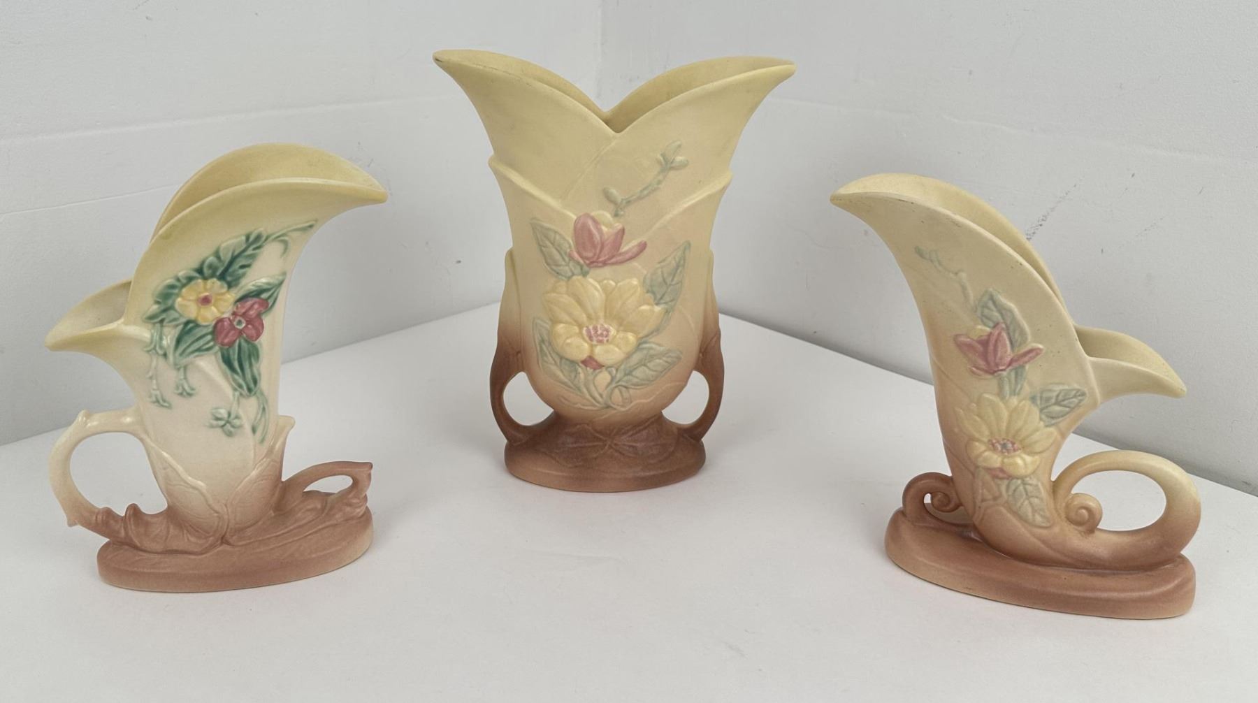 Collection of Hull Pottery Vases