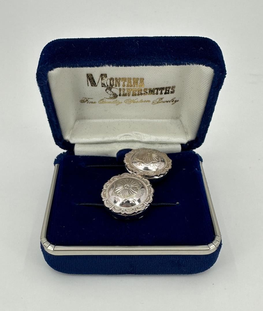 Montana Silversmiths Cowboy Button Covers