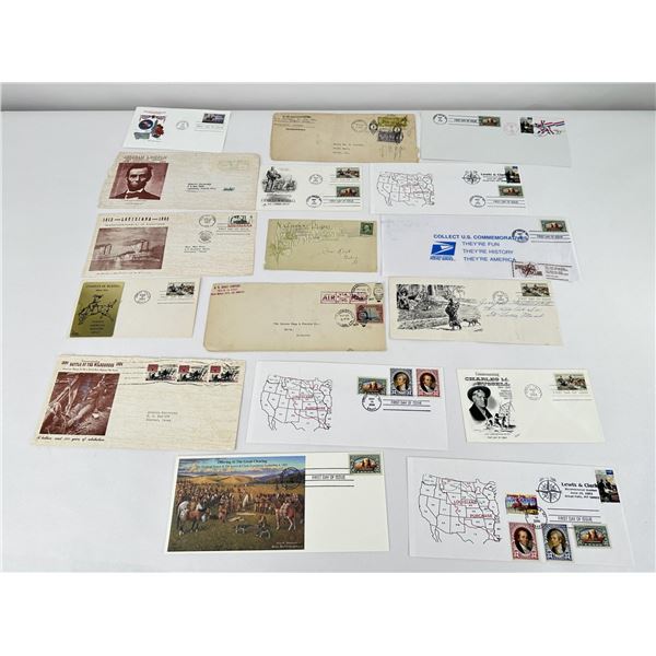Collection of First Day Issue Covers Envelopes