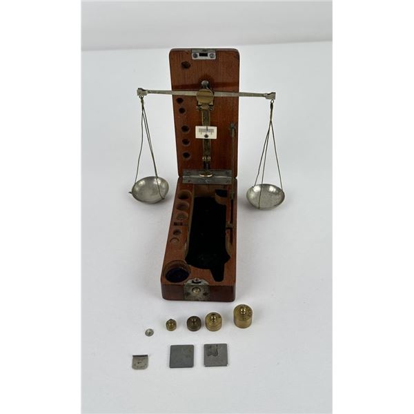 Antique Folding Gold Assayers Prospectors Scale