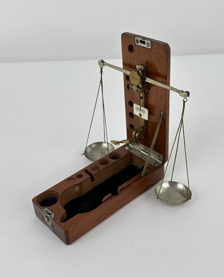 Antique Folding Gold Assayers Prospectors Scale