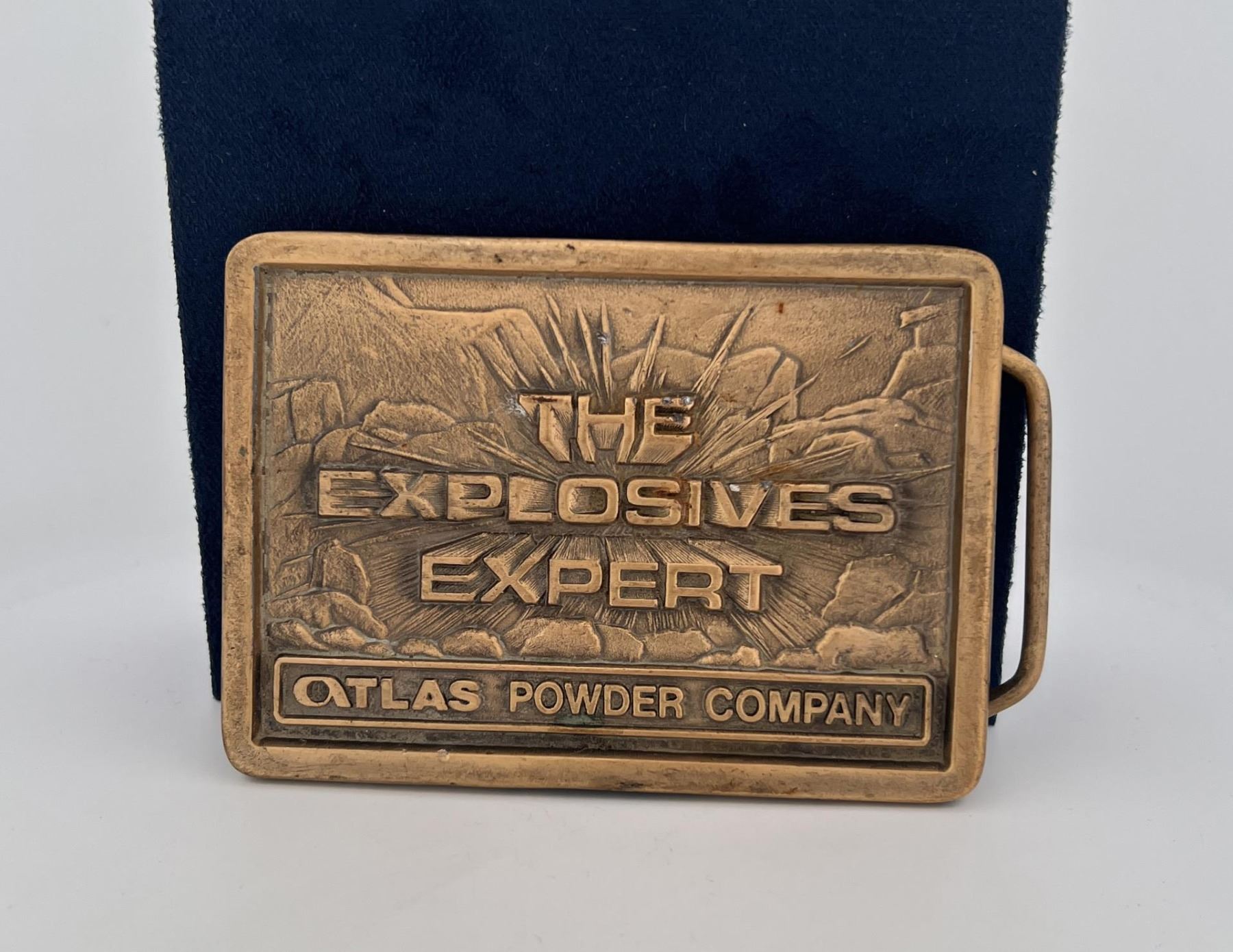 Atlas Powder Company Belt Buckle