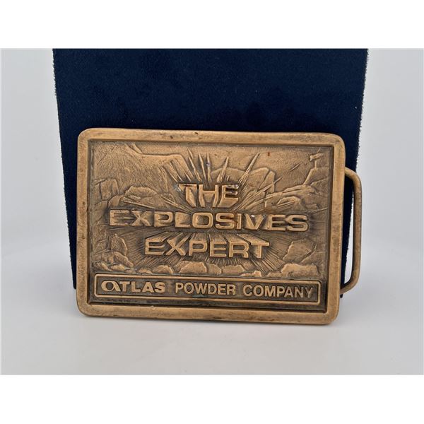 Atlas Powder Company Belt Buckle