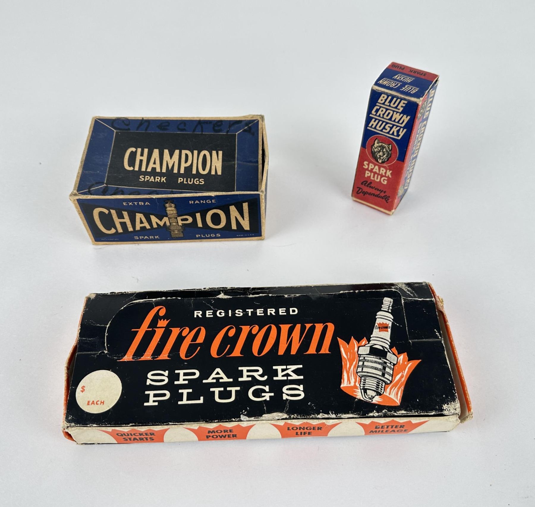 Collection of Antique Spark Plugs