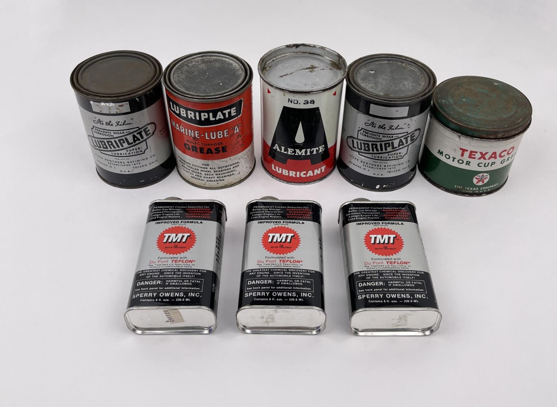 Collection of Grease and Oil Cans