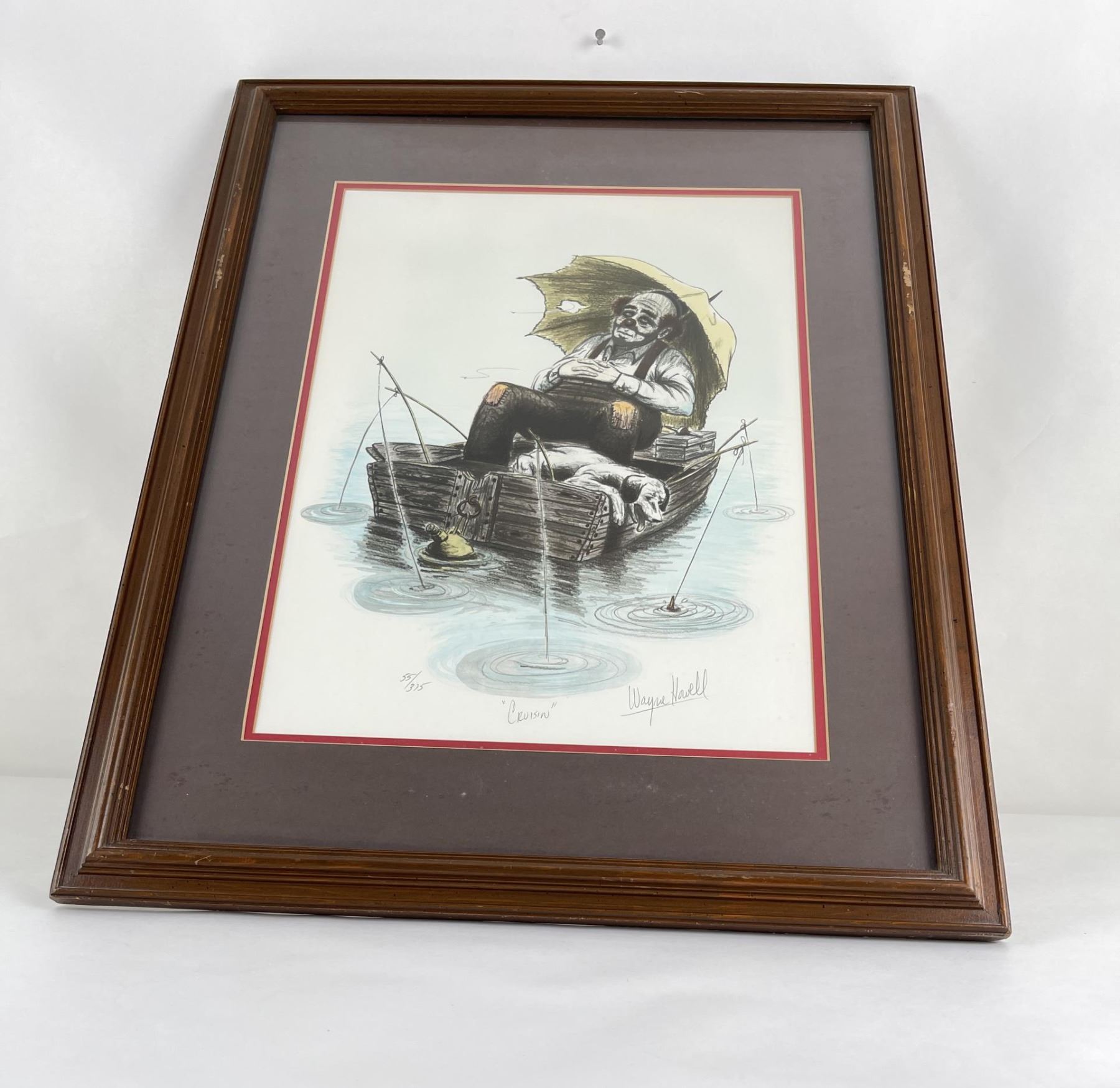 Wayne Howell Cruisin Lithograph Print