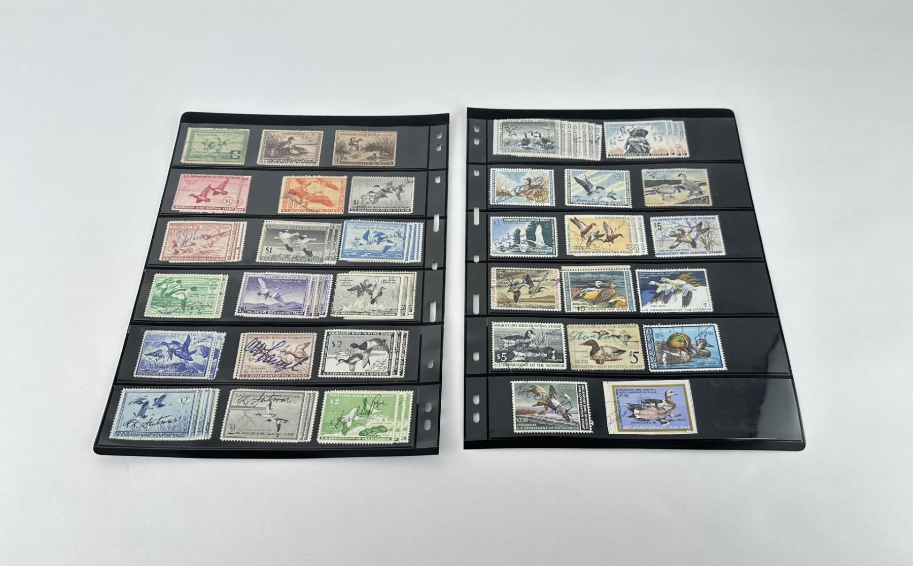 Collection of Federal Waterfowl Duck Stamps