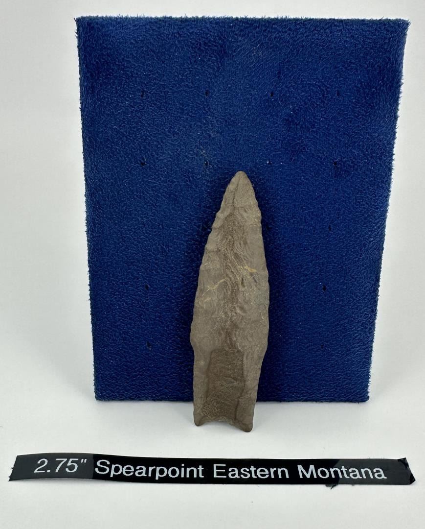 Indian Artifact Eastern Montana Spearpoint