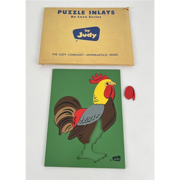 Judy Wood Chicken Rooster Puzzle
