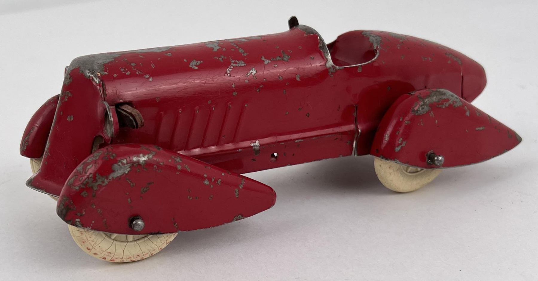 Wyandotte Boat Tail Streamline Race Car Toy