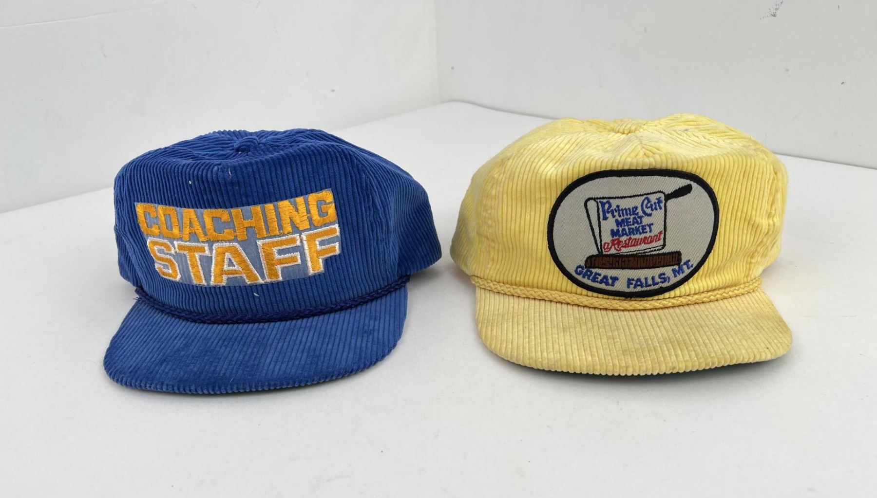 Vintage Corduroy Hats