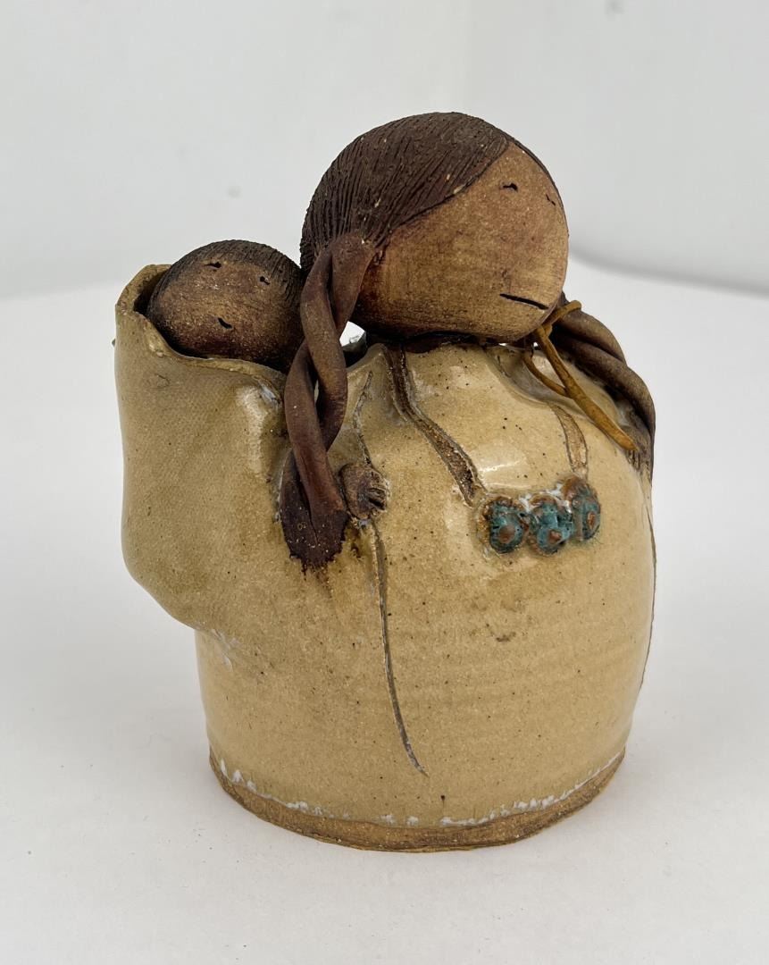 Val Knight Montana Studio Pottery Stoneware Figure