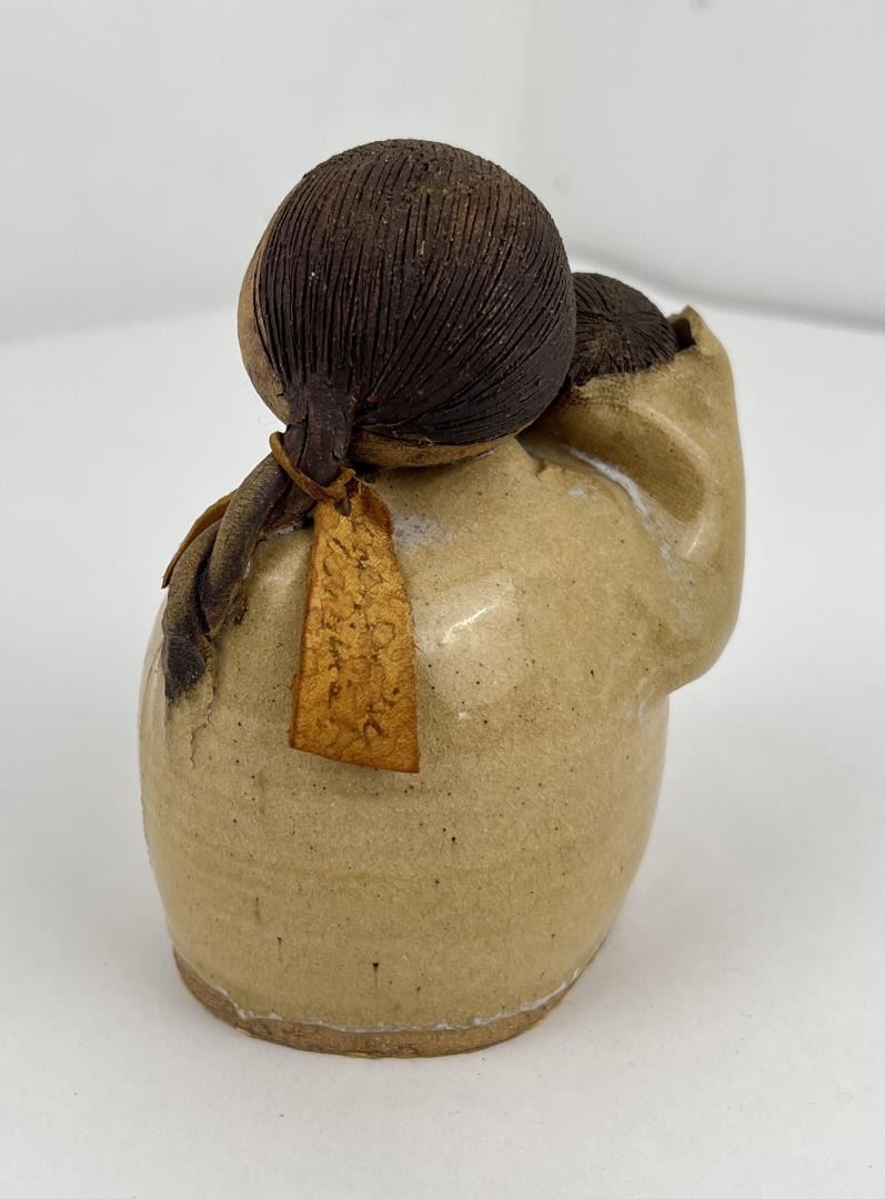 Val Knight Montana Studio Pottery Stoneware Figure