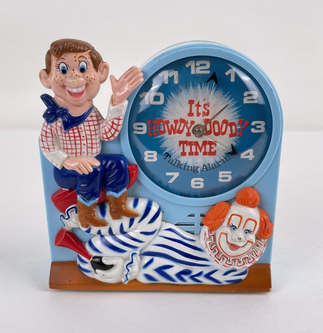 Howdy Doody Time Talking Alarm Clock