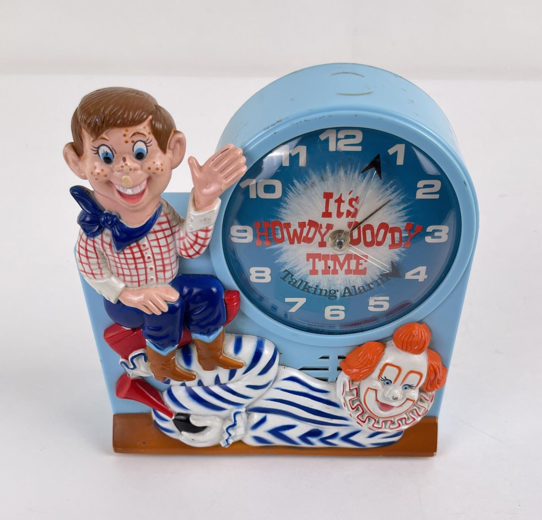Howdy Doody Time Talking Alarm Clock