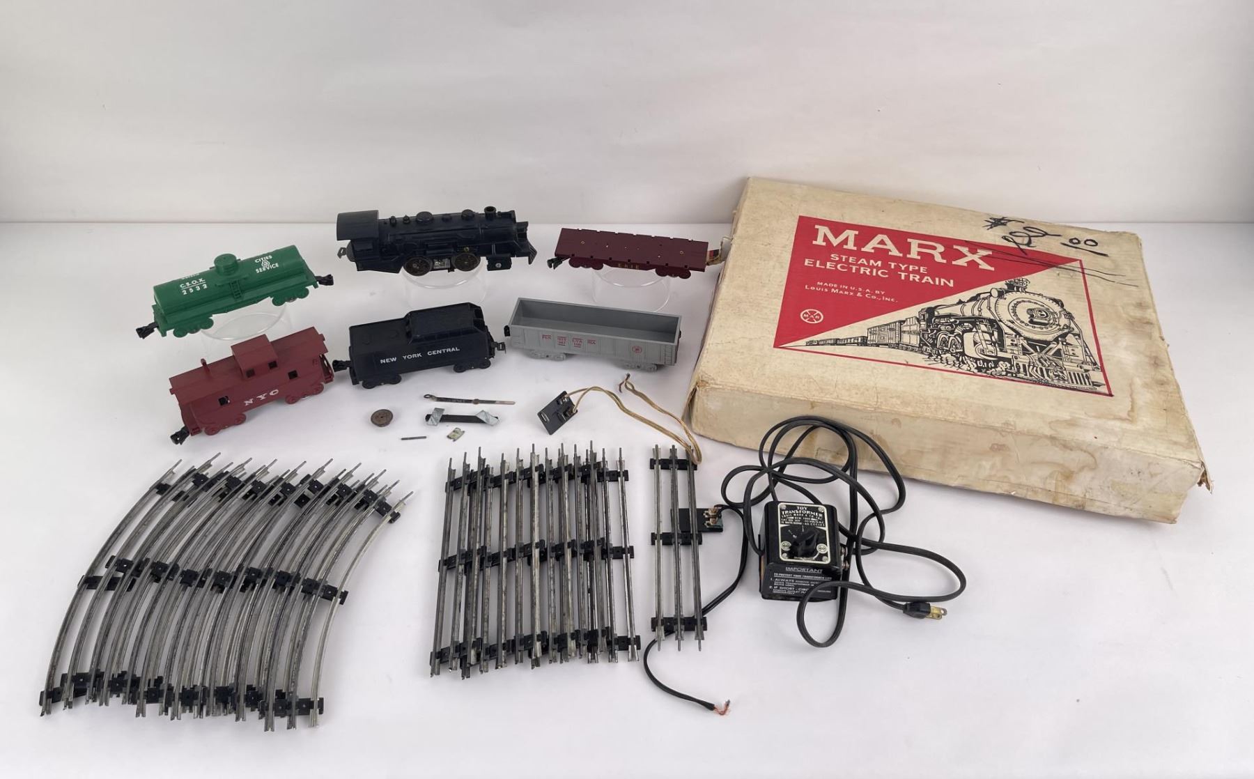 Marx Steam Type Electric Train Set