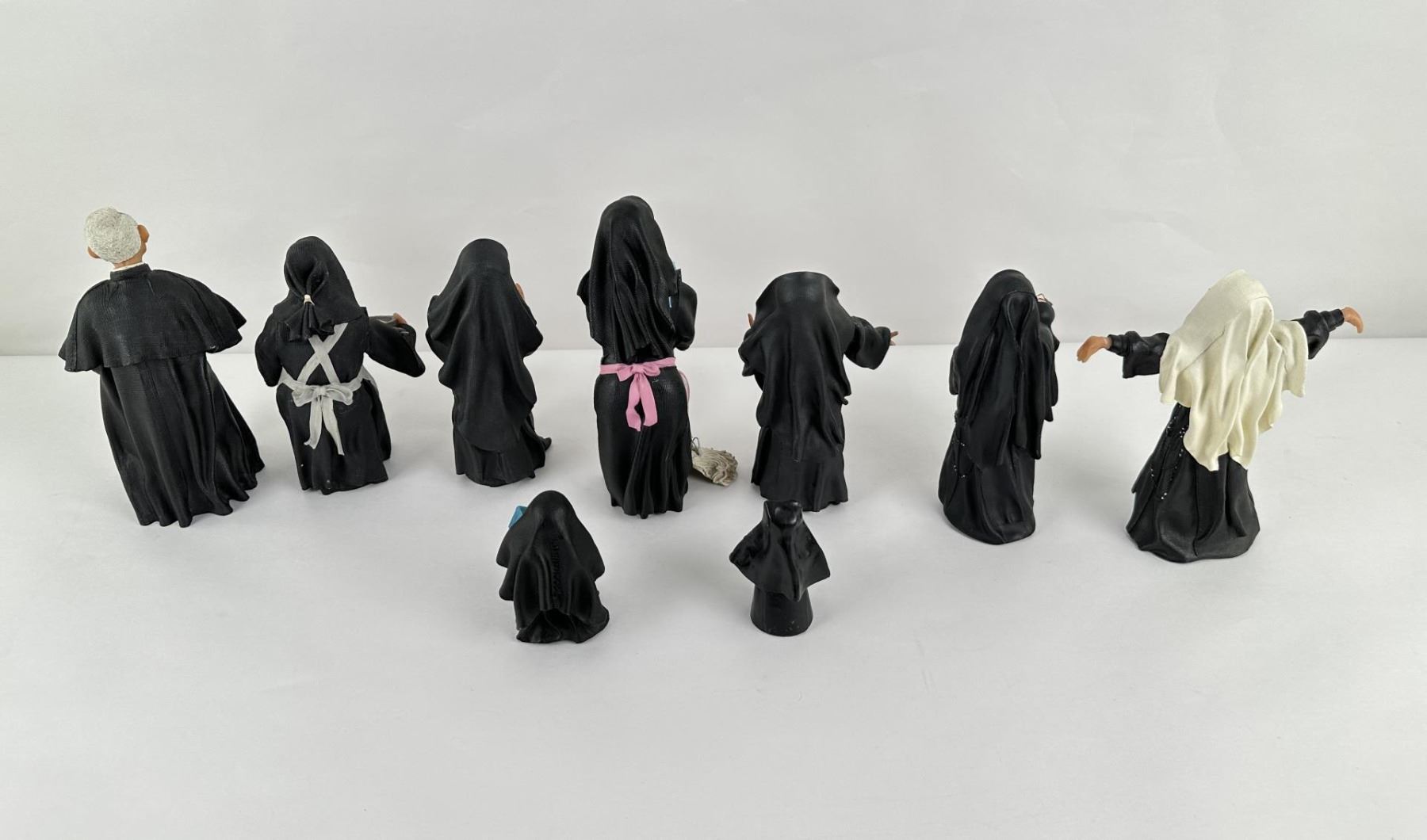 Happy Habits Deb Wood Nun Figures