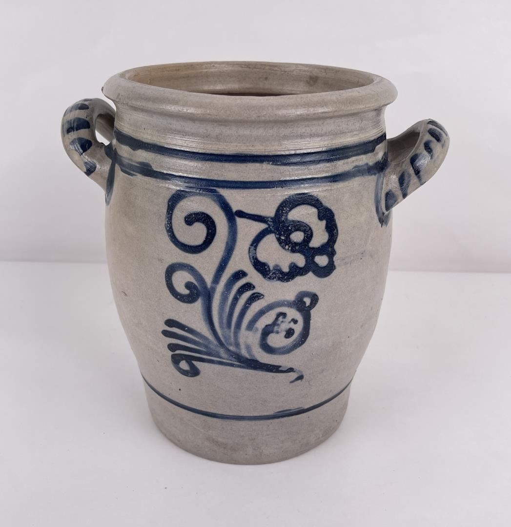 Westerwald German Stoneware Crock Butter Churn