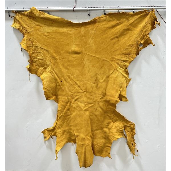Tanned Leather Montana Elk Hide