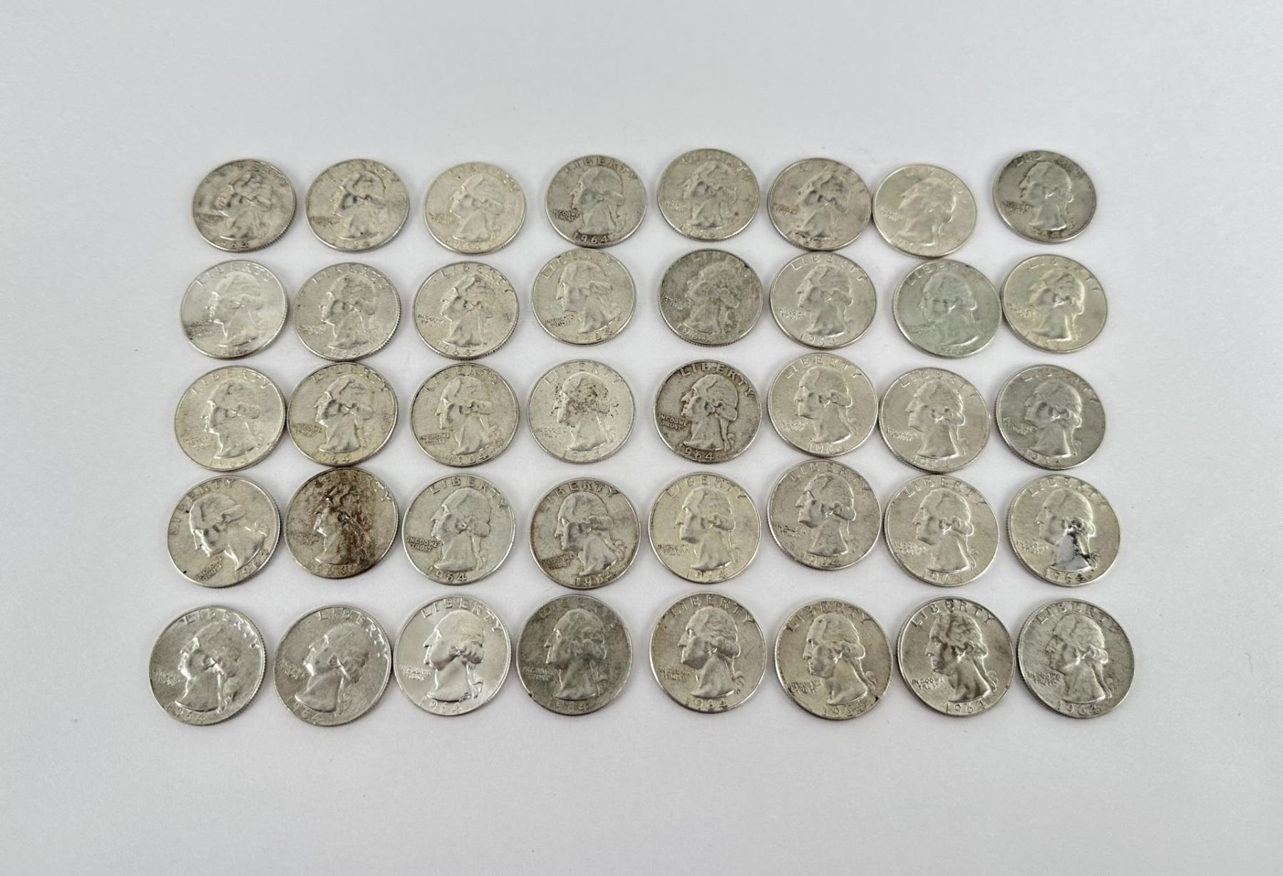 40 Silver Quarters