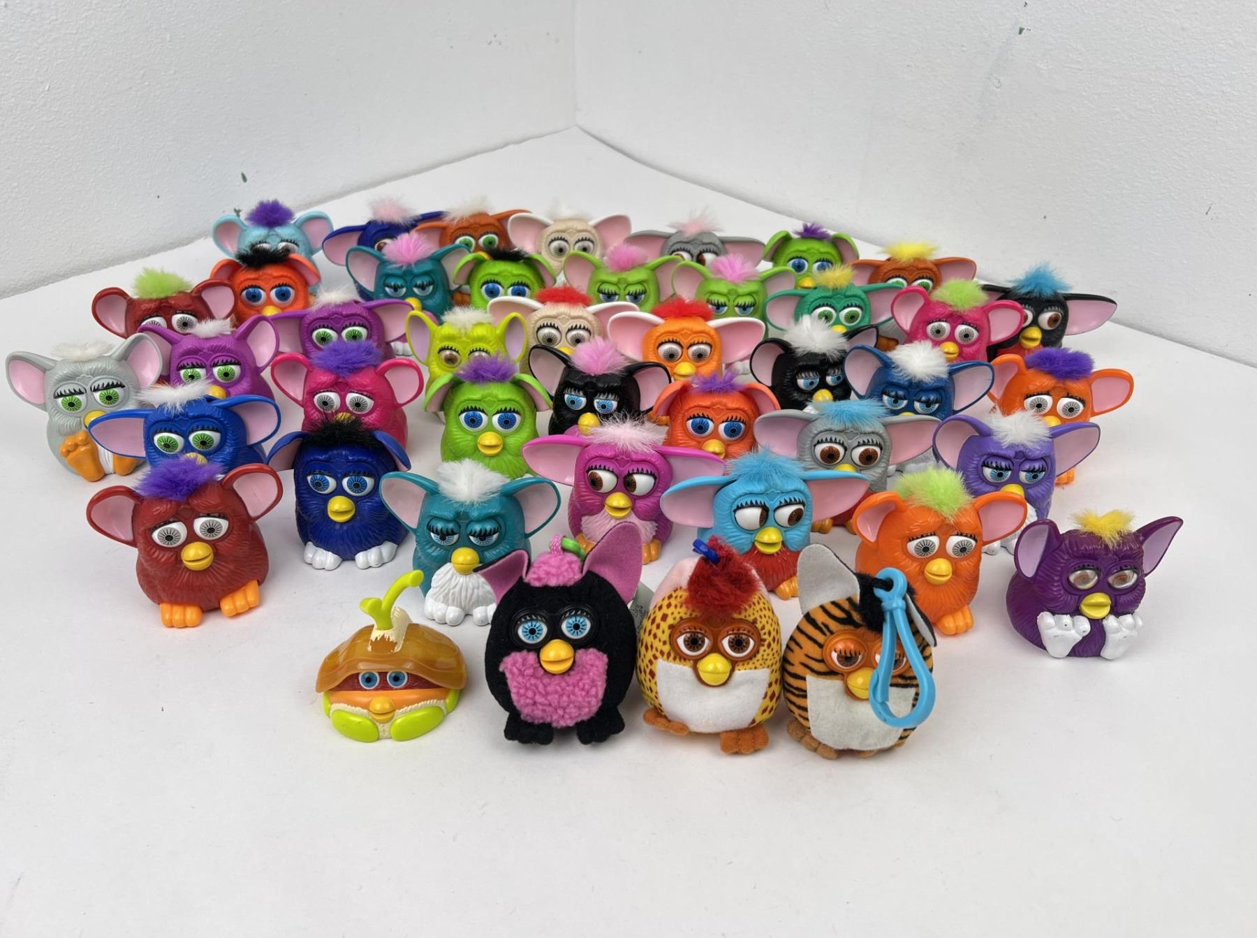 Collection of McDonald's Furby Toys