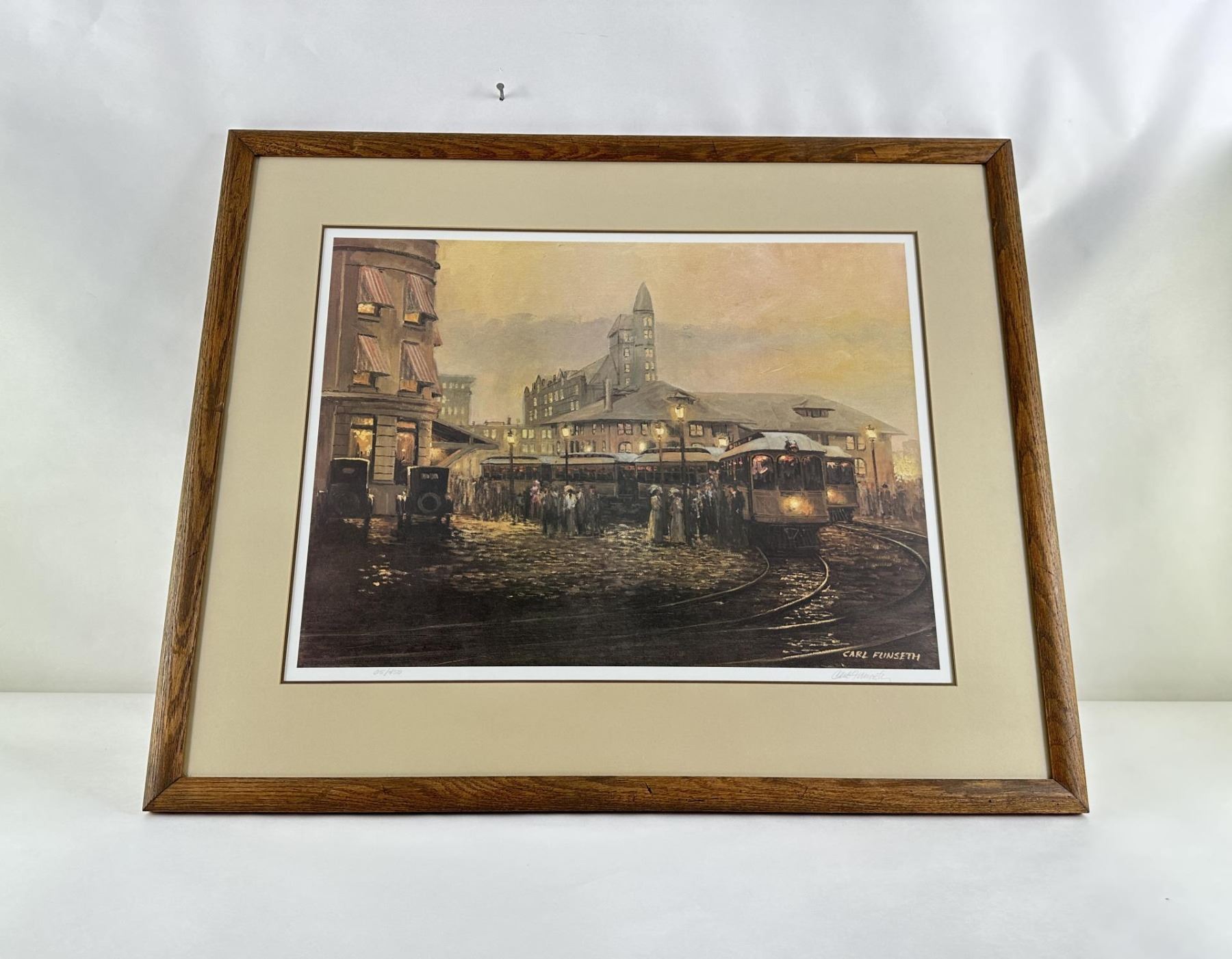 Carl Funseth Spokane Railroad Print