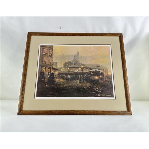 Carl Funseth Spokane Railroad Print