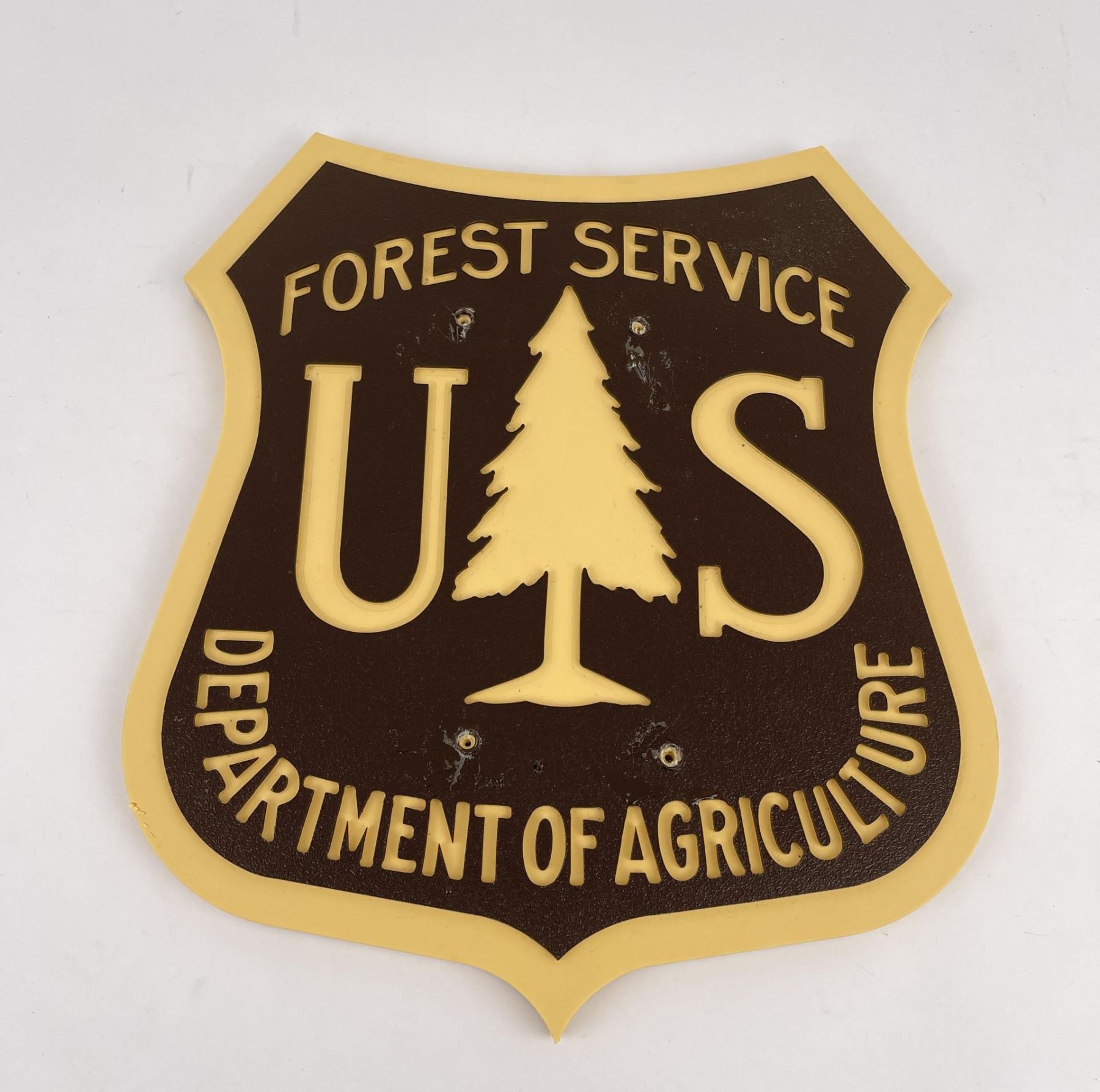Montana USFS US Forest Service Shield Sign
