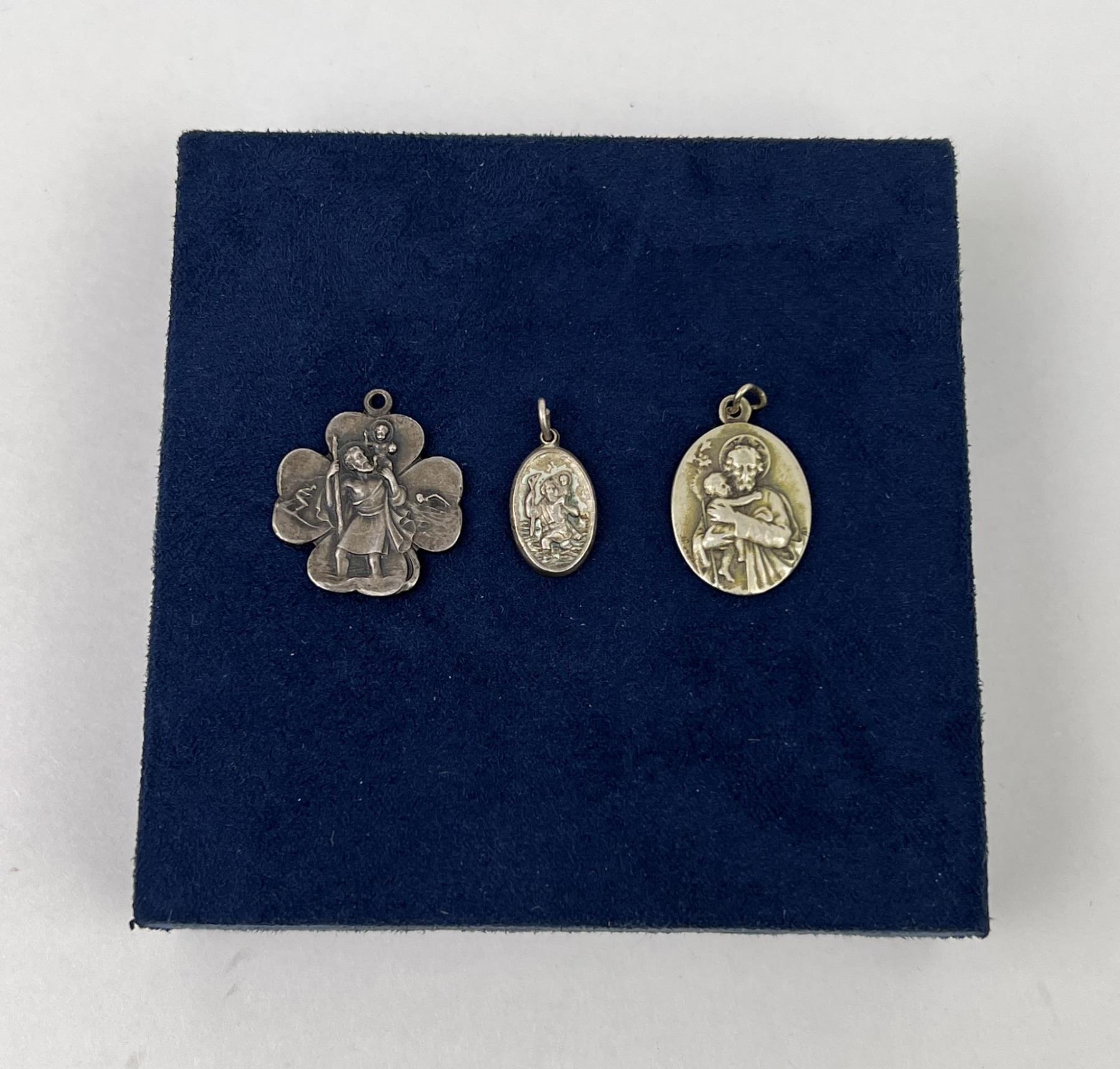 Sterling Silver Religious Medals